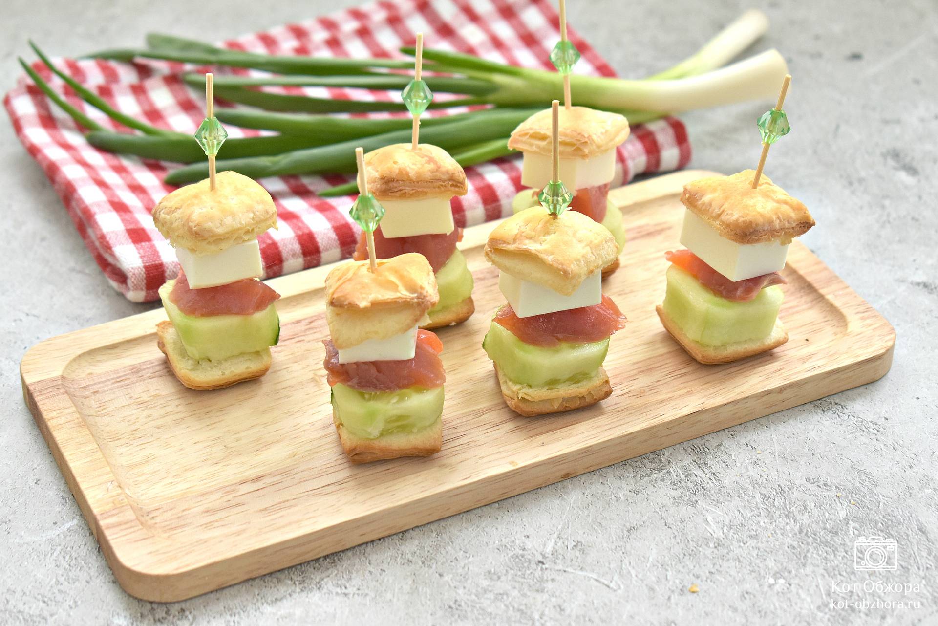 Из слоеного теста 60 фото - Foodar.ru